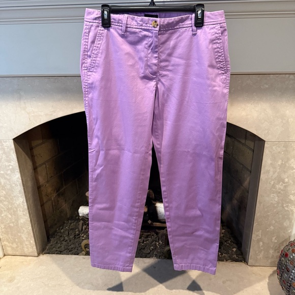 Talbots | Jeans | Talbots Purple Ankle Chinos Relaxed Fit | Poshmark